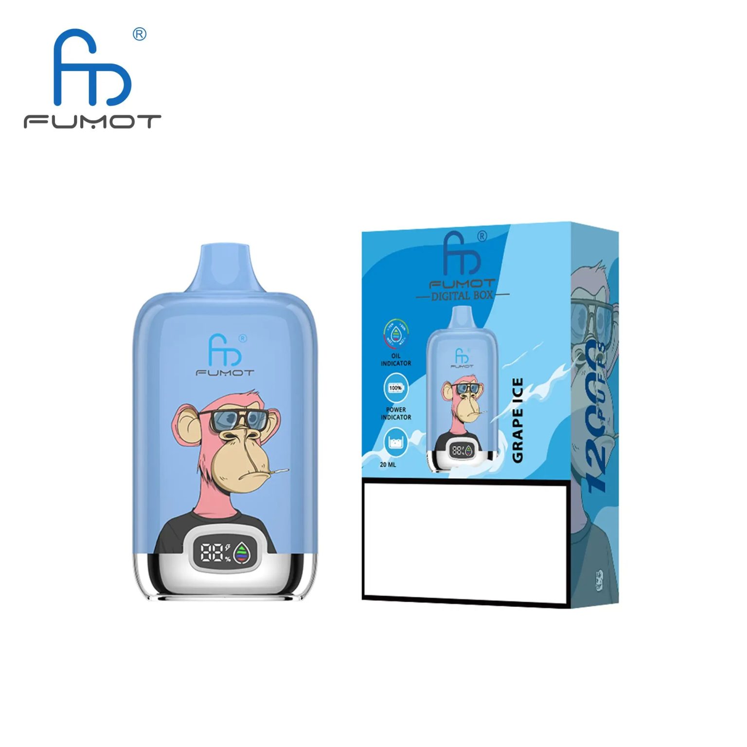 Fumot Digital Box 12000 Puffs Einweg - Vape online kaufen Fumot Digital Box 12000 Puffs Einweg - Vape online kaufen