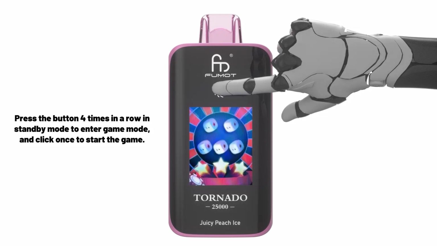 Fumot Tornado 25000: Alles, Was Sie Über Das Gerät und Seine Funktionen Wissen Müssen - Vibe Vape